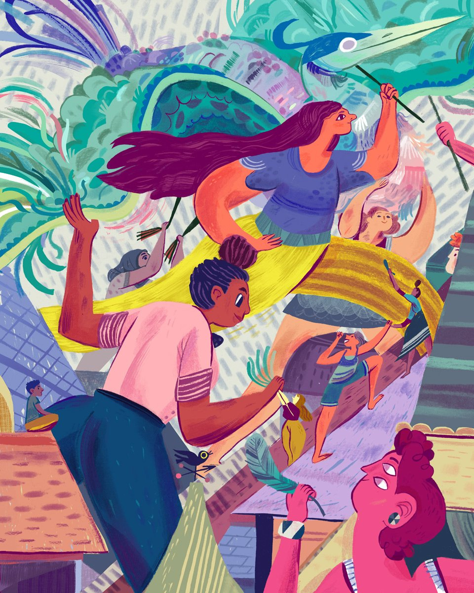 L'artiste de la semaine : Meg Hunt - La Ligne à Suivre